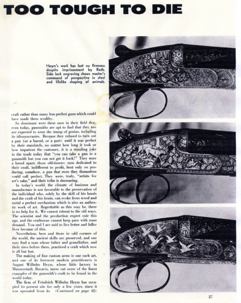 Heym – German Hunting Guns