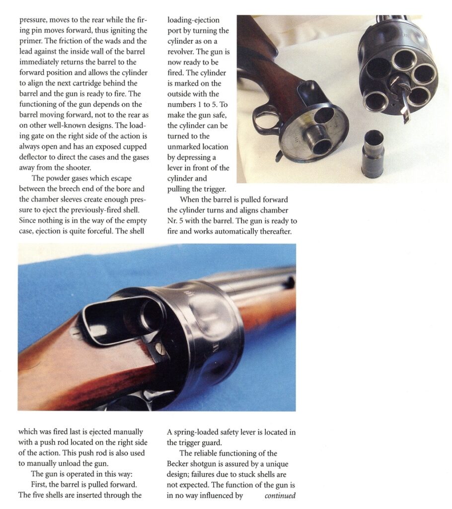 Romerwerk & The Becker Revolving Shotgun – German Hunting Guns
