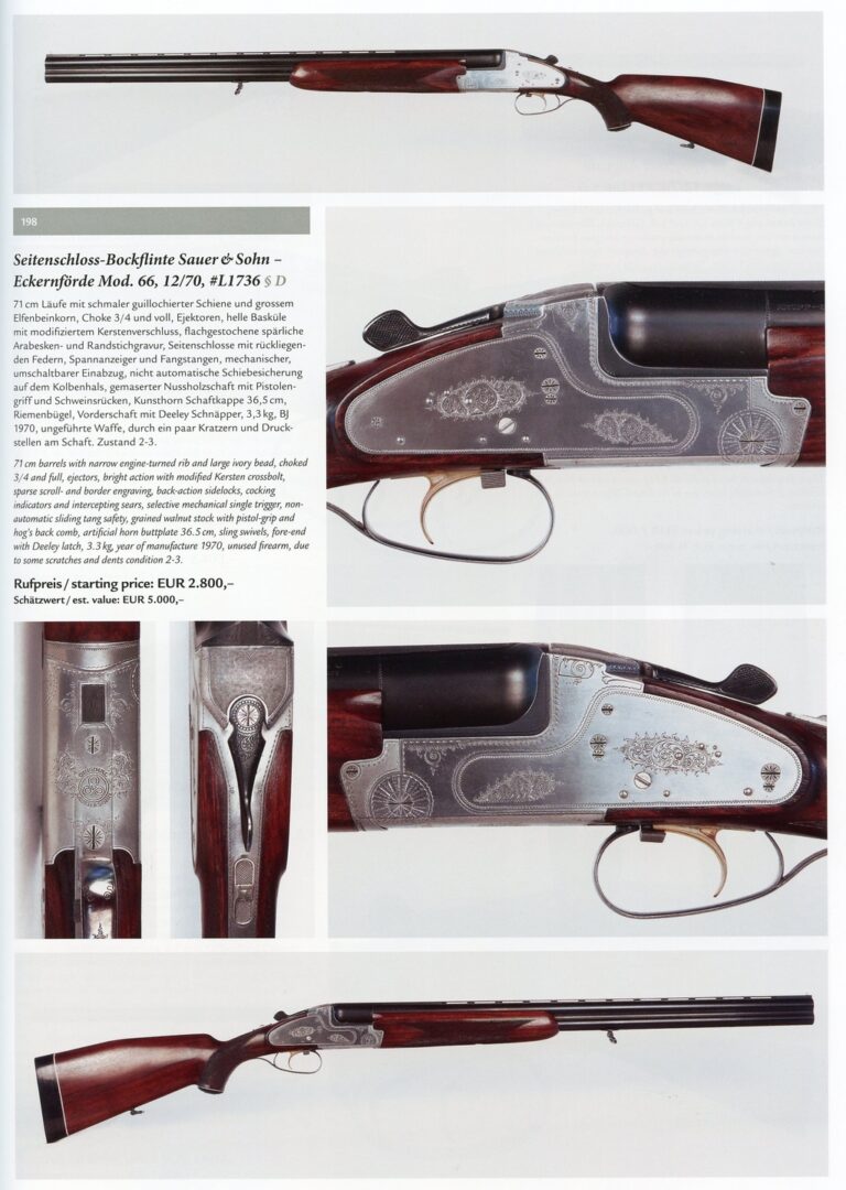 Sauer, J.P.- Photo Gallery – German Hunting Guns